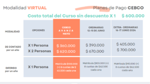 Pre-Matricula (nuevos) – CEBCO GLOBAL